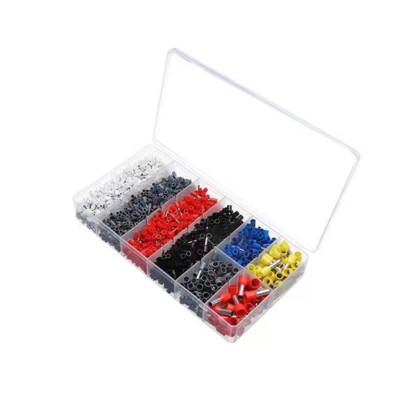 1800pcs Tube Terminal Crimping Tools Ferrule Crimping Pliers Tube Term ...