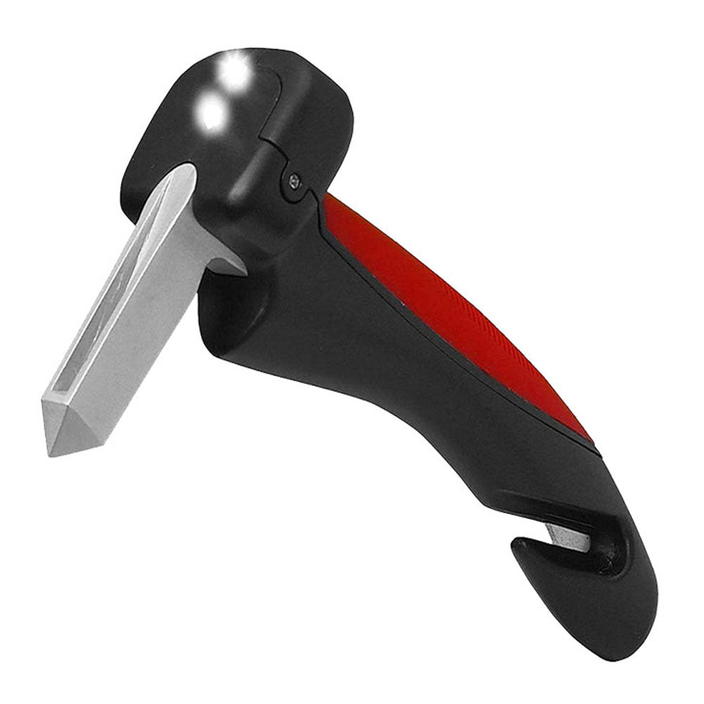 Car Door Handle Disability Elderly Standing Aid Cane Flashlight Glass