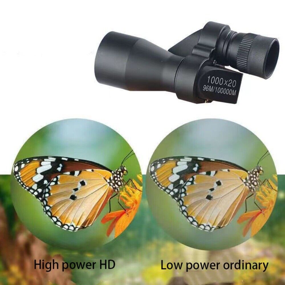 High Magnification Zoom HD Night Vision Monocular Telescope Mini Pocke ...