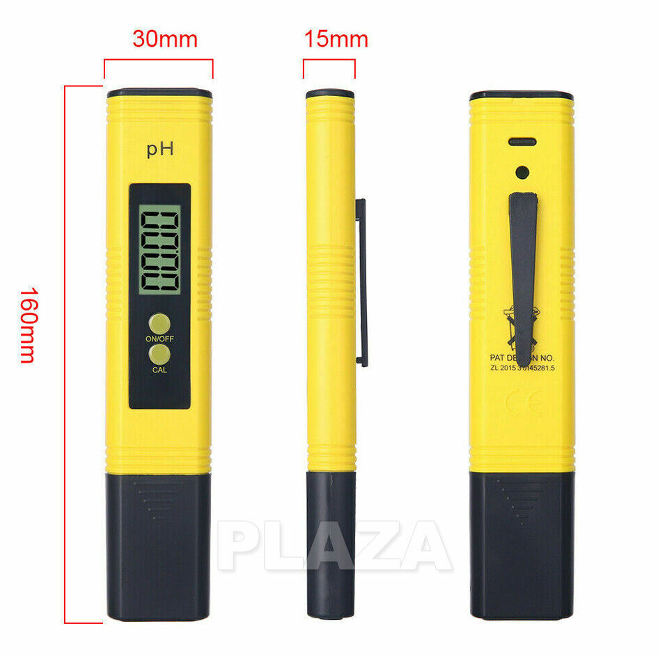 PH Meter Test Pen Digital Electric Portable Water Hydroponics Aquarium