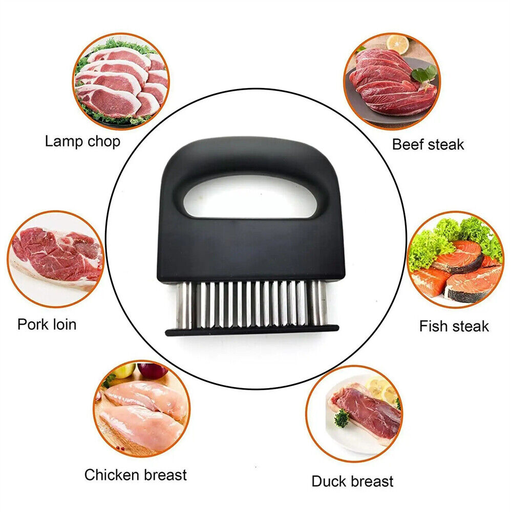 48-Blade Stainless Steel Meat Beef Tenderizer Jaccard Steak Chicken Po
