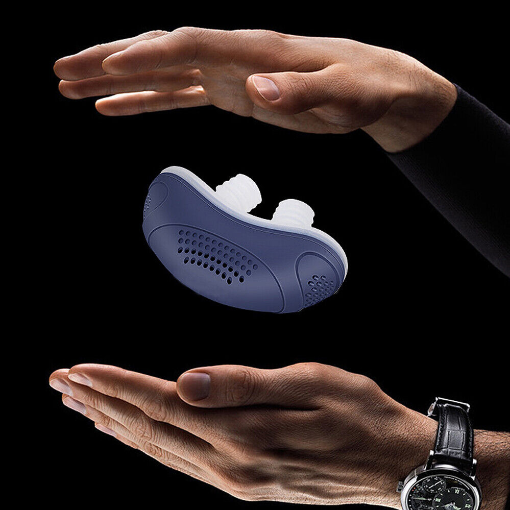 Anti Snoring Device Mini Electric CPAP Noise Sleep Apnea Stop Snore Ai