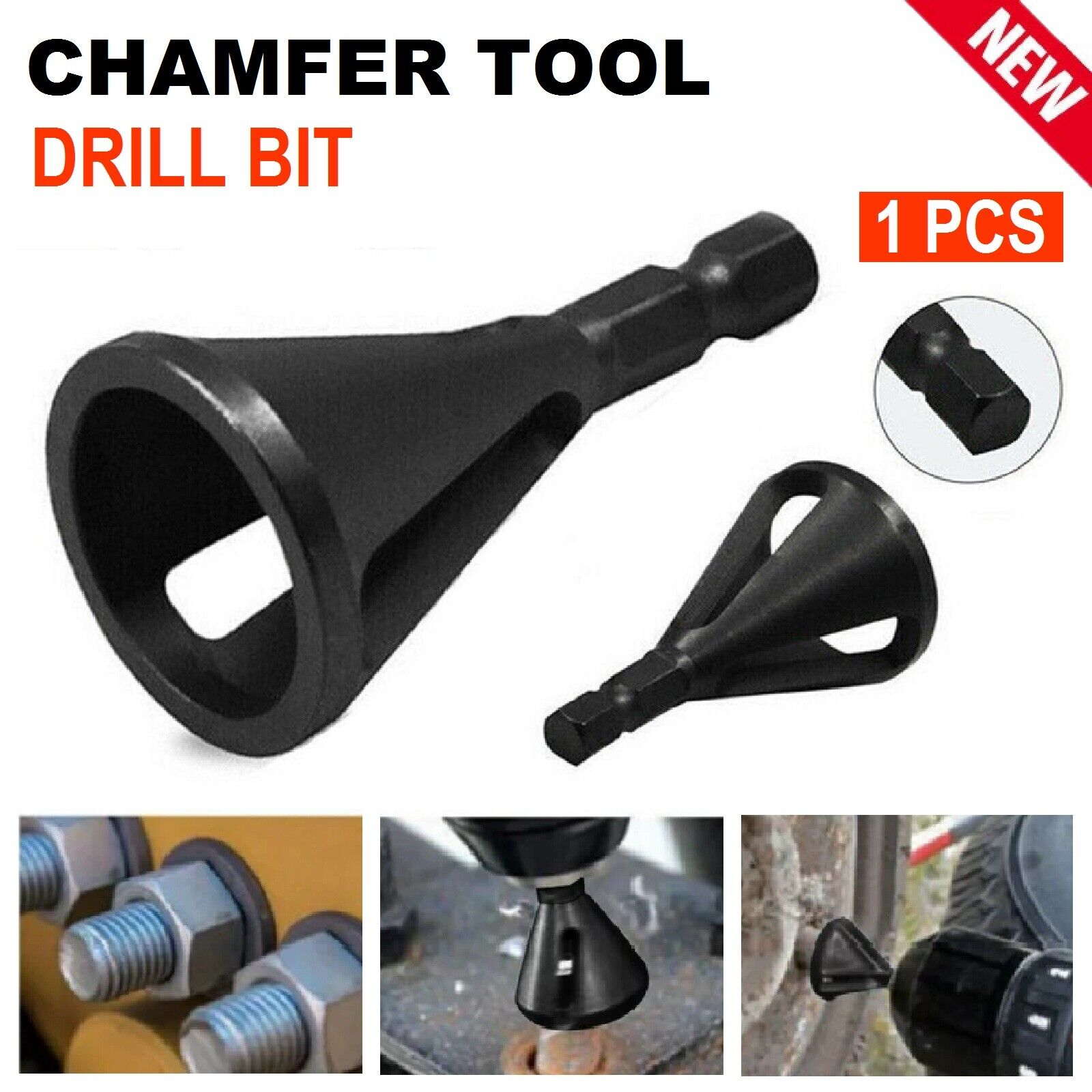 Deburring External Chamfer Tool Remove Burr Tool Drill Bit Tool Hex To