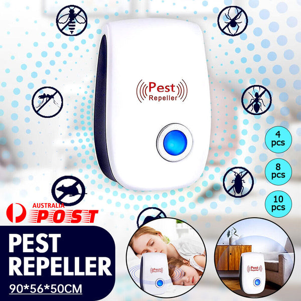 Ultrasonic Pest Repeller Electronic Reject Mouse Rat Mosquito Insect C ...