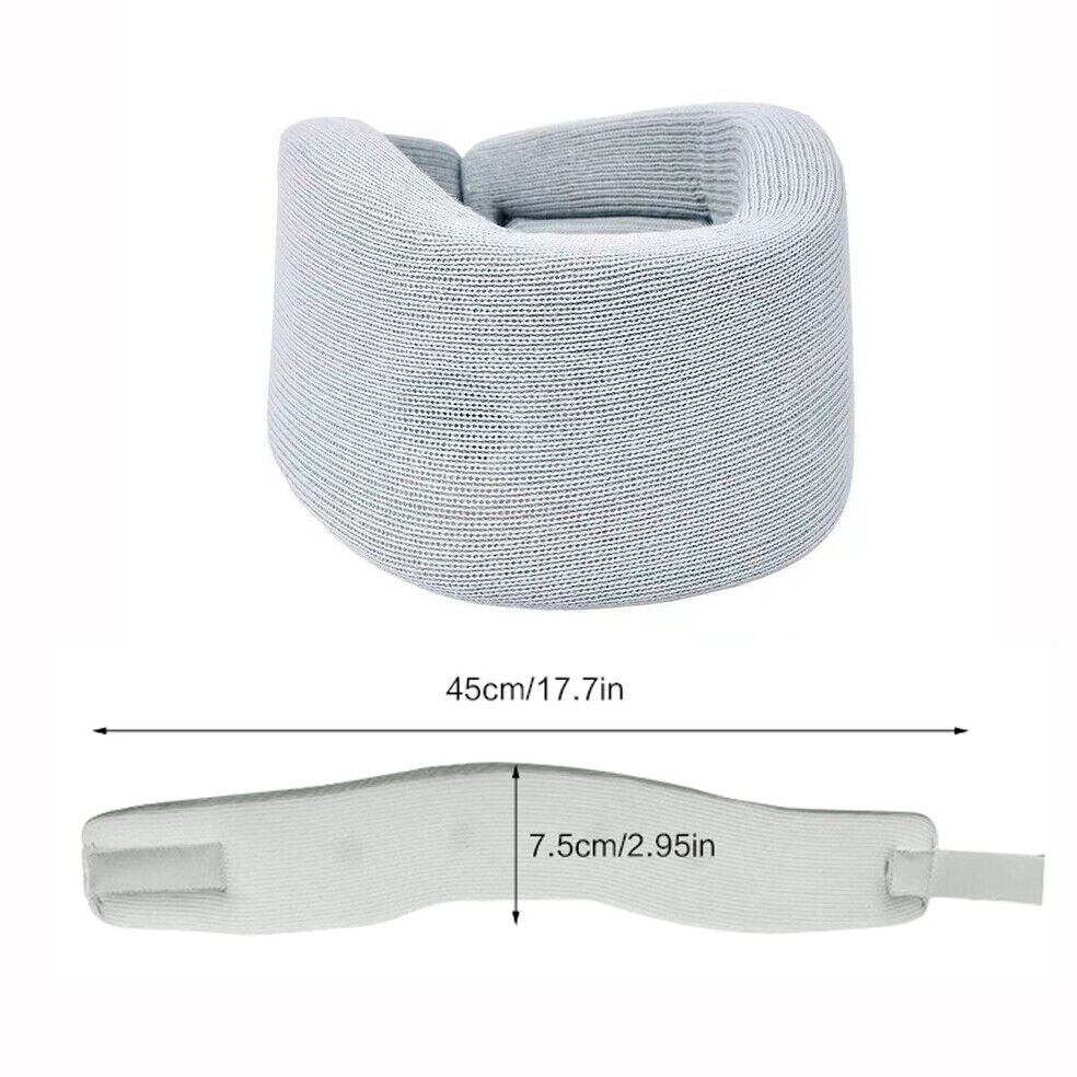 Soft Sponge Neck Support Pillowcase Cervical Collar Pain Traction Neck
