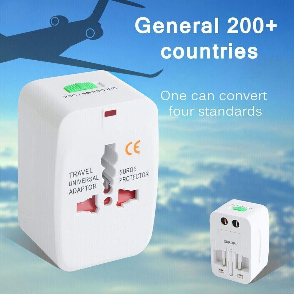Universal International Travel Power Adapter Convertor Plug Power US/U ...
