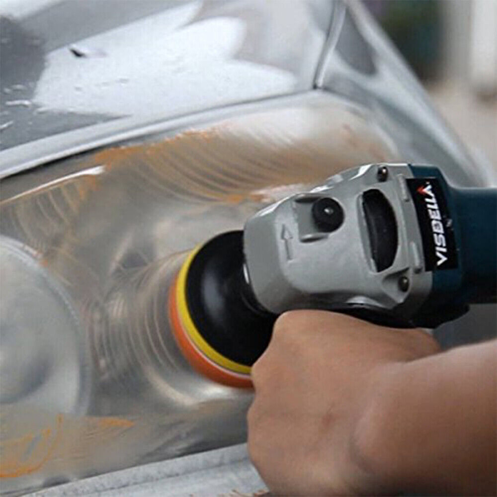 Pro Car Lens Headlight Restoration Kit Polishing Sanding Cleaner Repai