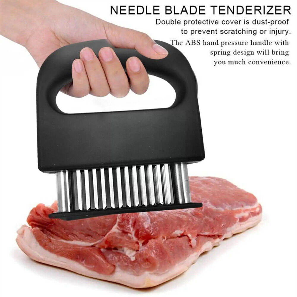 48-Blade Stainless Steel Meat Beef Tenderizer Jaccard Steak Chicken Po