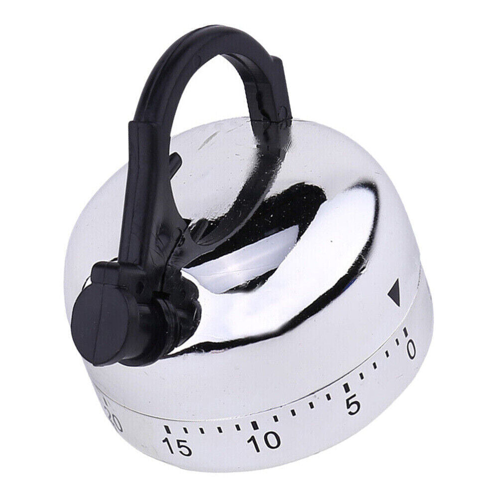 Kettle Shape Mechanical Timer Kitchen Timer Cooking Time Manager Bakin