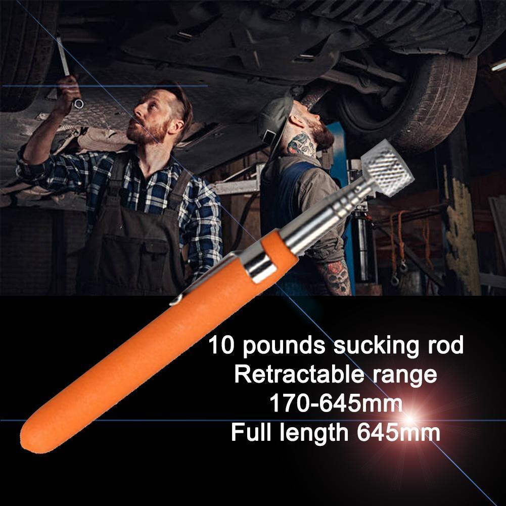 10Lbs Portable Telescopic Magnetic Pick Up Rod Tool Stick Extending Ma