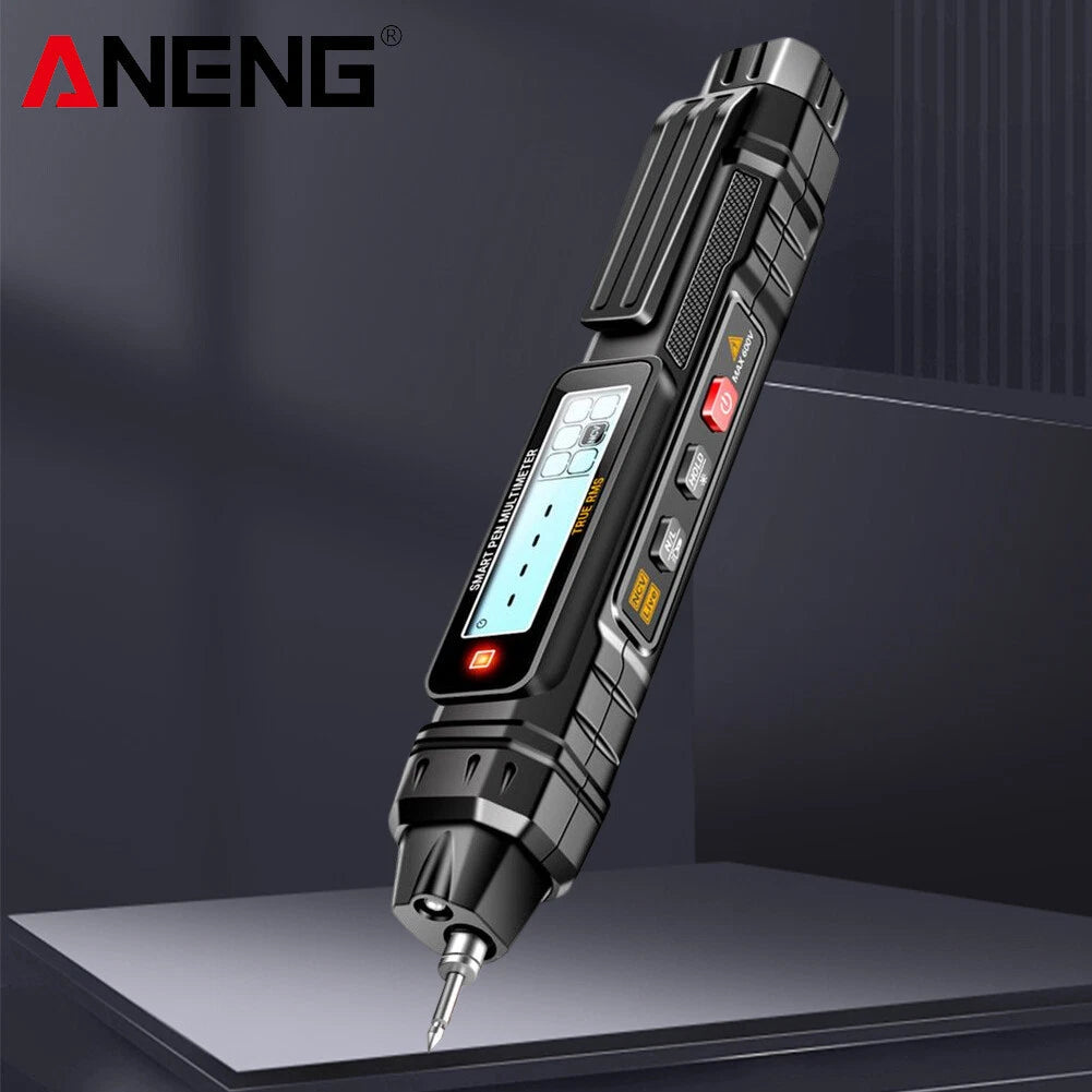 Handheld Digital Multimeter Pen Type Meter DC AC Voltage Continuity Te ...
