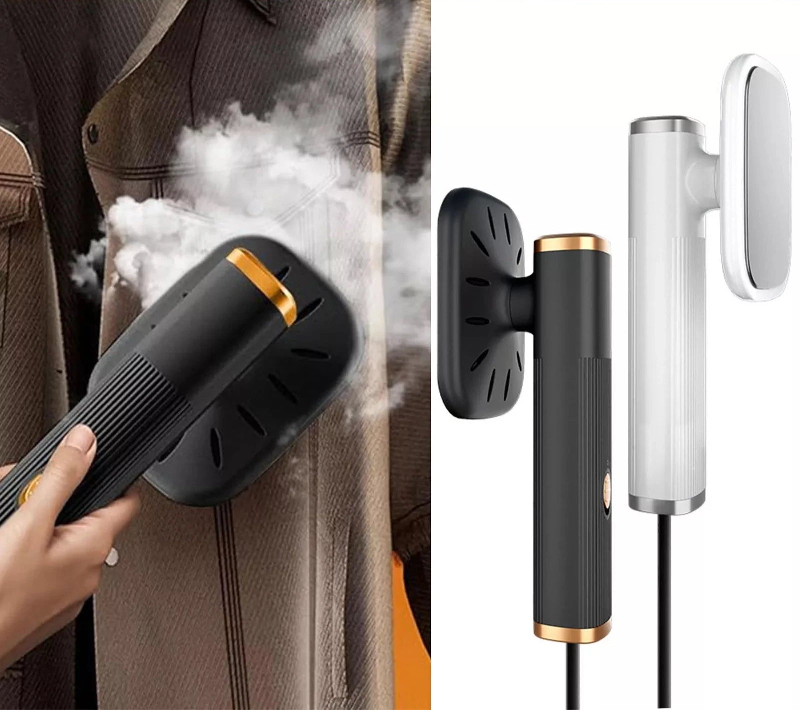 Portable Electric Handheld Iron 180°Rotatable Handheld Steam Iron Clot