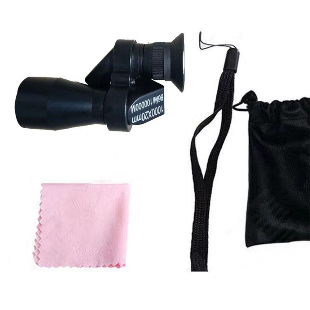 High Magnification Zoom HD Night Vision Monocular Telescope Mini Pocke