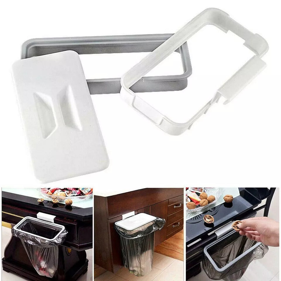 Kitchen Rubbish Bag Holder Cupboard Door Hanging Attach-A-Trash Remova