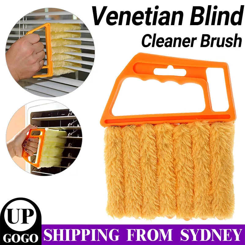 Hand Held Window Blinds Cleaner Brush Vertical Window Venetian Blind D