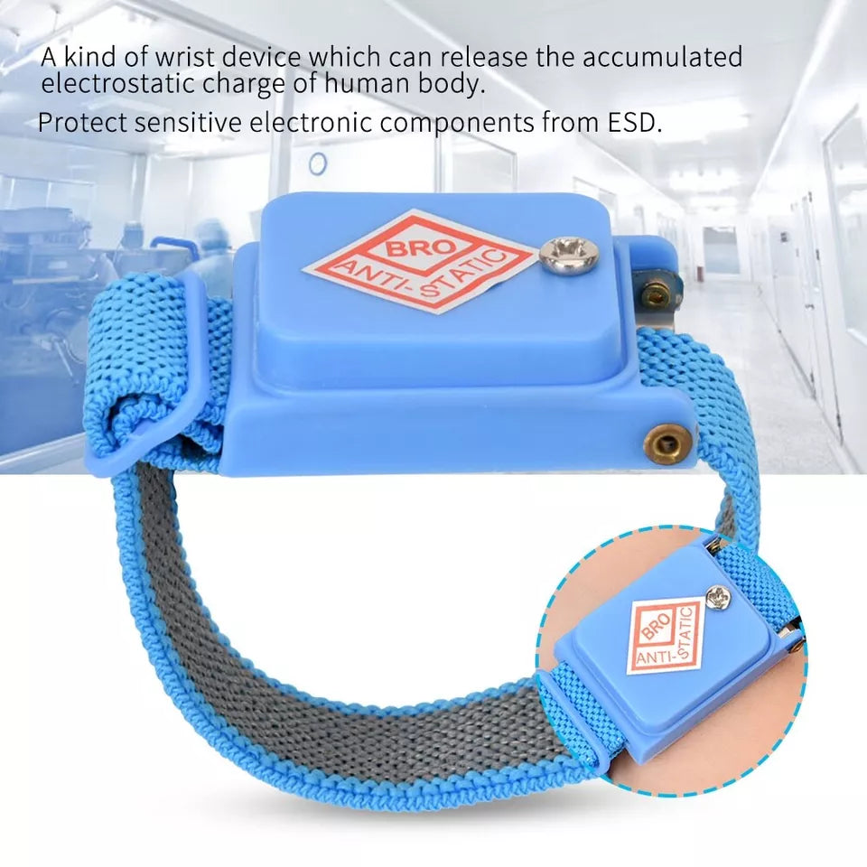 Wireless Cordless Anti Static ESD Wrist Strap Band Prevent Shock Elect