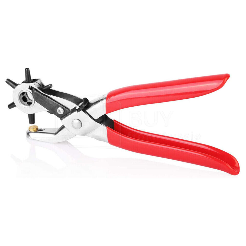 Leather Belt Eyelet Hole Punch Plier Puncher Craft Hand Tool 2mm-4.5mm