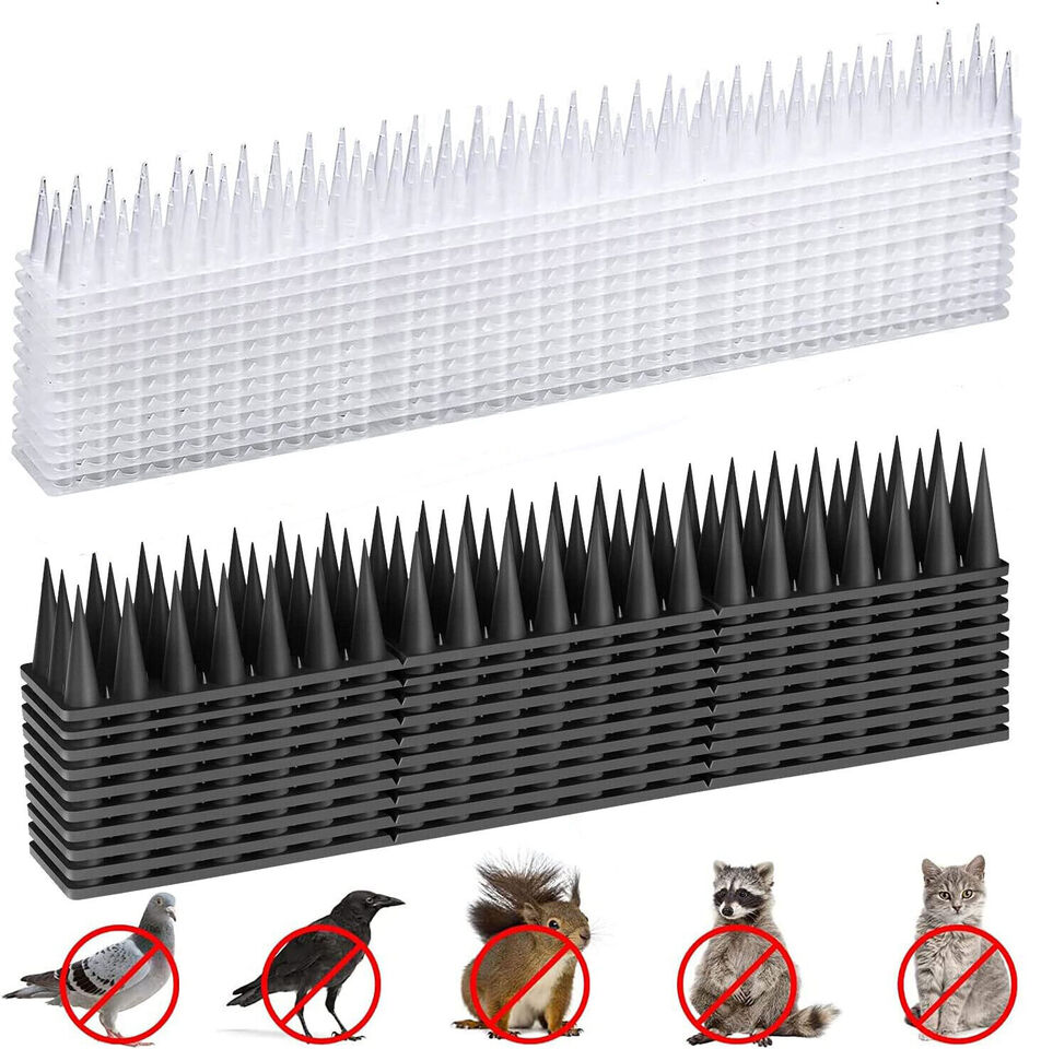 10X Bird Spikes Human Cat Possum Pest Mouse Control Spiked Fence Wall