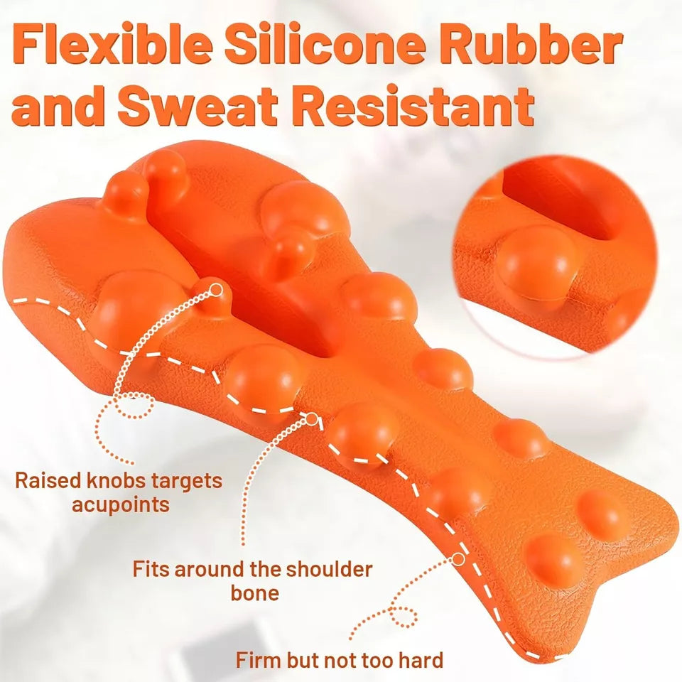 Trapezius Trigger Point Massager Reduce Fatigue Release Pressure Upper