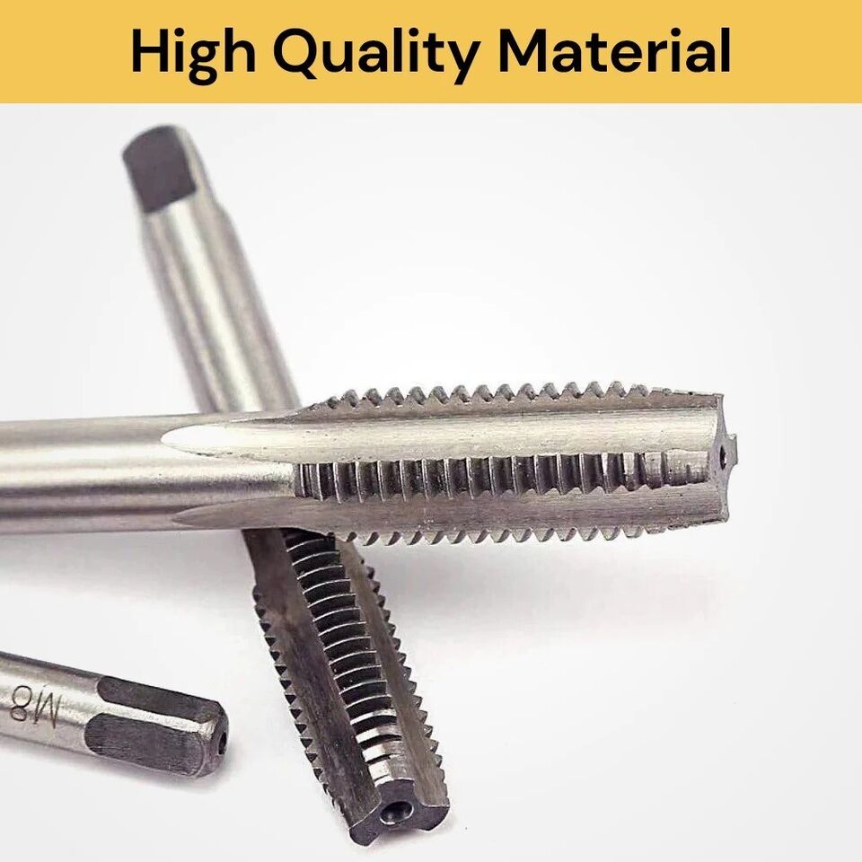 Tapping Ratchet Tap Wrench T-Handle Bar Type Ratcheting Thread Extract ...