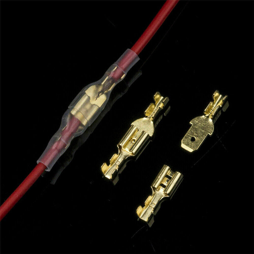 315PCS Male Female Spade Terminal Crimp Connector Assortment kit 2.8/4