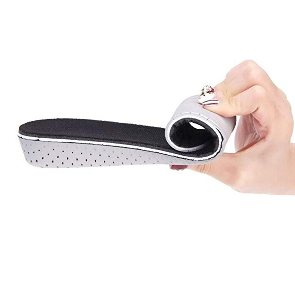 CLEARANCE- Unisex Insole Heel Lift Insert Shoe Pad Height Increase Cus