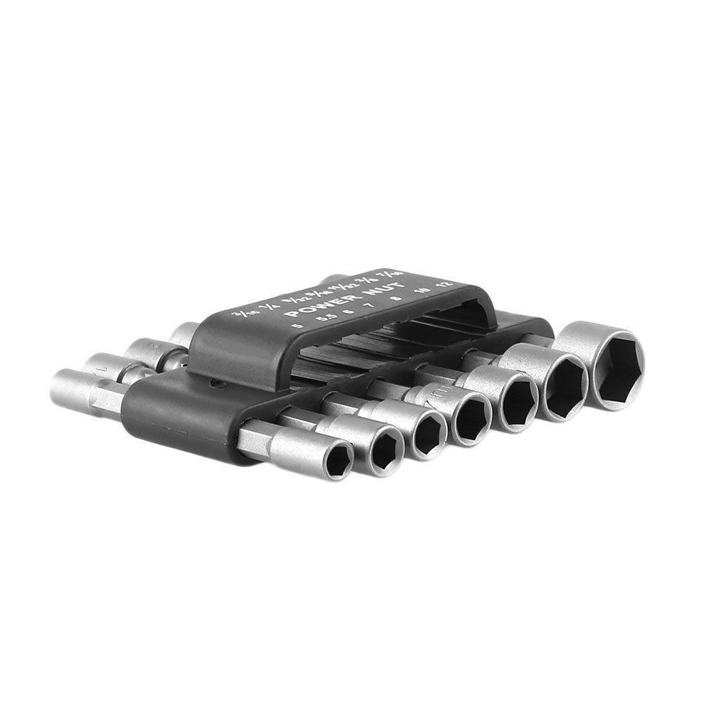 14PC Power Nut Driver Bit Sets 1/4" Hex for Quick Change Chuck Electri ...